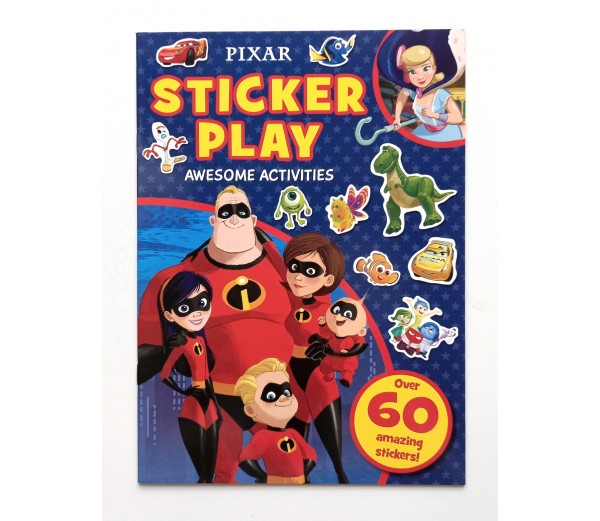 Disney Pixar Sticker Play Awesome Activities Book Buku Jakarta ...